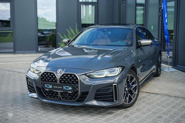 Grey BMW m440 2021 in Kaunas, with an engine capacity of 3.00 L and mileage of 133 thousand km for 37950 €, photo 6 on AUTOMOTO.COM.LV