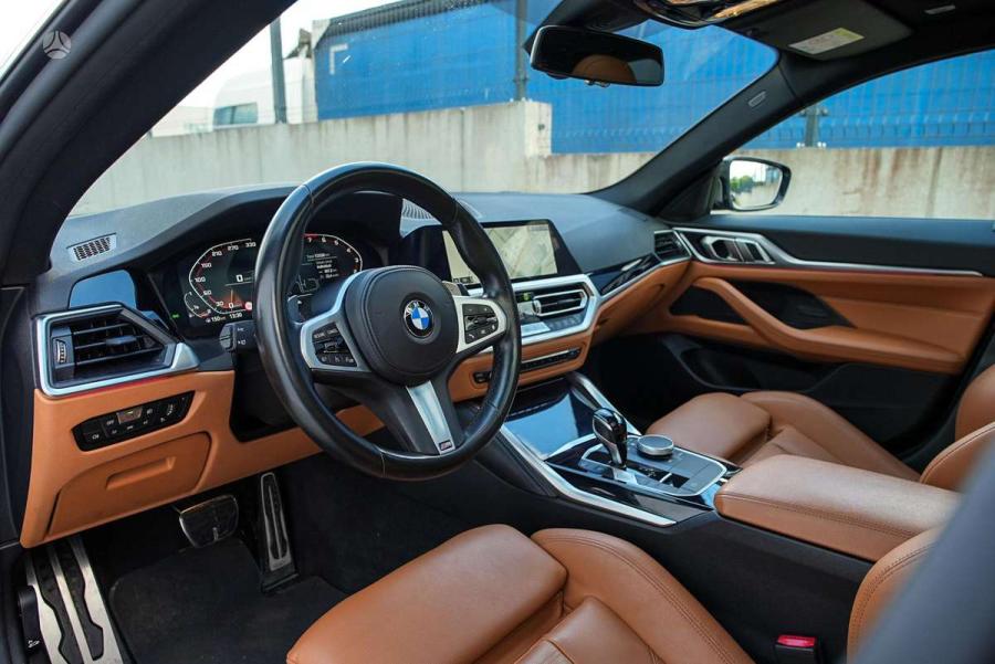 Pelēks BMW m440 2021 Kauņa, ar dzinēja tilpumu 3.00 L un nobraukumu 133 tūkst. km par 37950 €, foto 25 vietnē AUTOMOTO.COM.LV