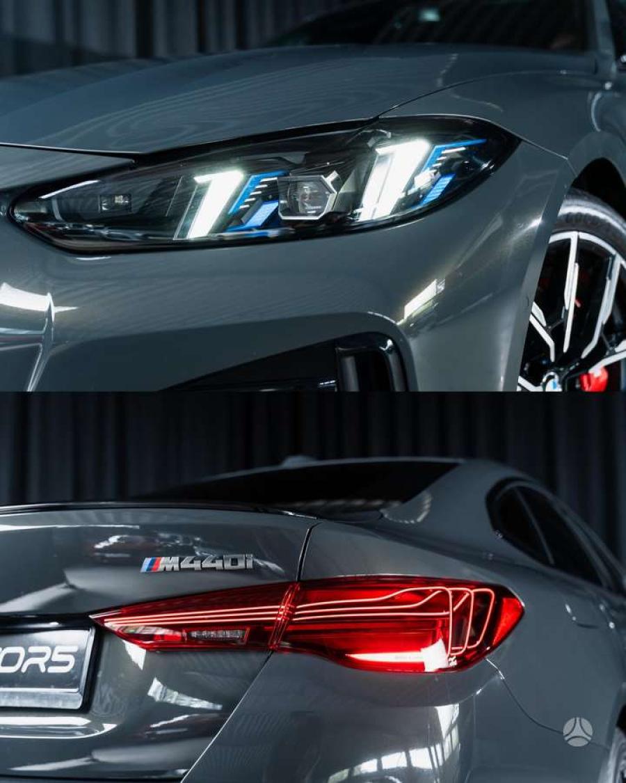 Pelēks BMW m440 2024 Viļņa, ar dzinēja tilpumu 3.00 L un nobraukumu 13 tūkst. km par 53000 €, foto 10 vietnē AUTOMOTO.COM.LV