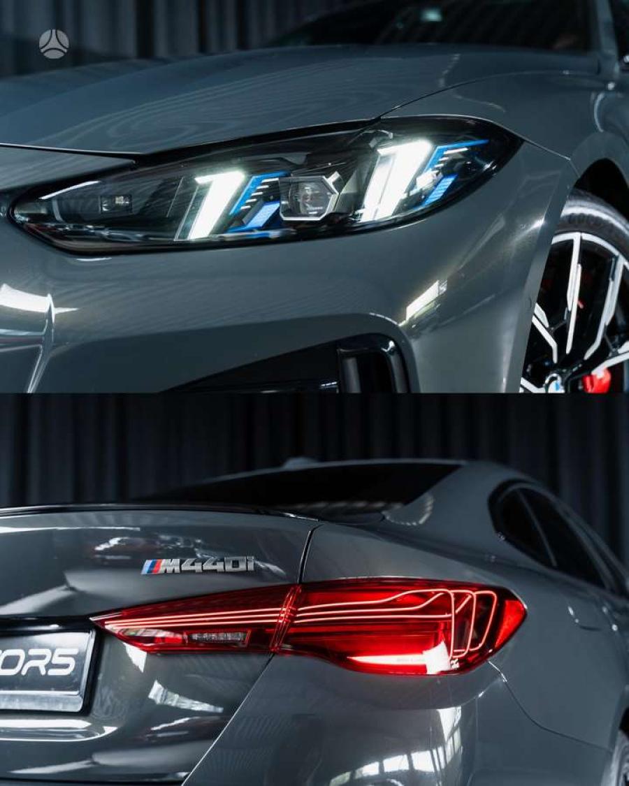 Pelēks BMW m440 2024 Viļņa, ar dzinēja tilpumu 3.00 L un nobraukumu 13 tūkst. km par 50999 €, foto 10 vietnē AUTOMOTO.COM.LV
