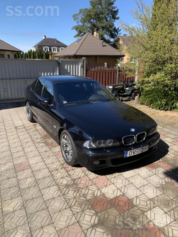 Black BMW M5 1999 in Riga, with an engine capacity of 5.00 L and mileage of 173 thousand km for 25200 €, photo 1 on AUTOMOTO.COM.LV