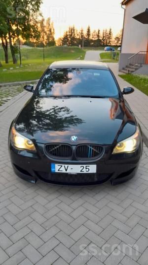 Black BMW M5 2006 in Riga, with an engine capacity of 5.00 L and mileage of 260 thousand km for 24900 €, photo  on AUTOMOTO.COM.LV