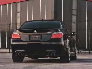 Black BMW M5 2008 in Riga, with an engine capacity of 5.00 L and mileage of 250 thousand km for 25000 €, photo 27 on AUTOMOTO.COM.LV