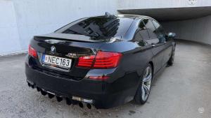 Black BMW M5 2014 in Ukmerge, with an engine capacity of 4.40 L and mileage of 148 thousand km for 24500 €, photo 5 on AUTOMOTO.COM.LV