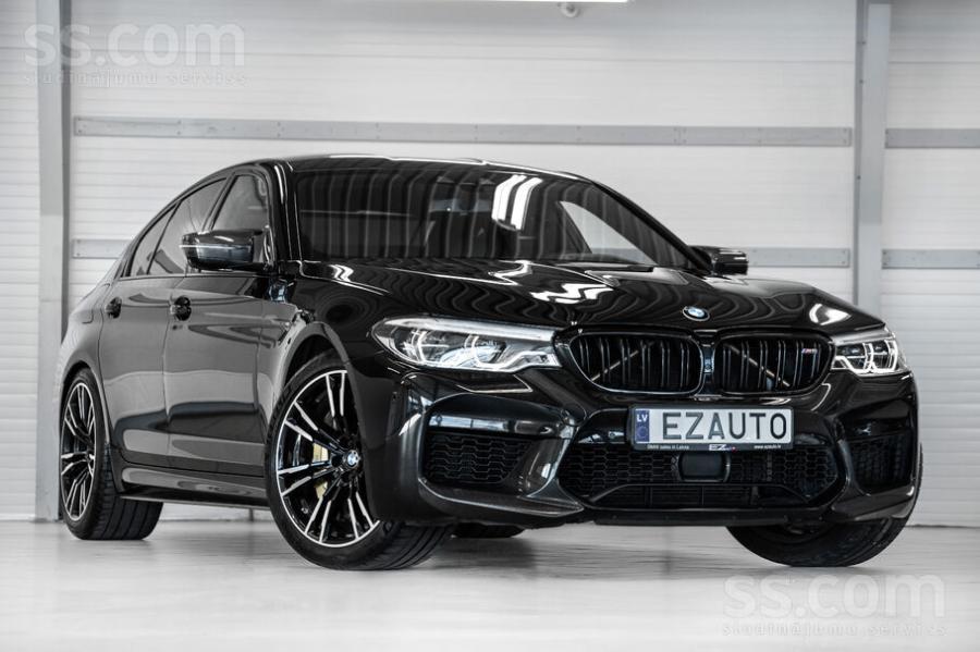 Melns BMW M5 2018 Tukums, ar dzinēja tilpumu 4.40 L un nobraukumu 0 tūkst. km par 59990 €, foto 3 vietnē AUTOMOTO.COM.LV