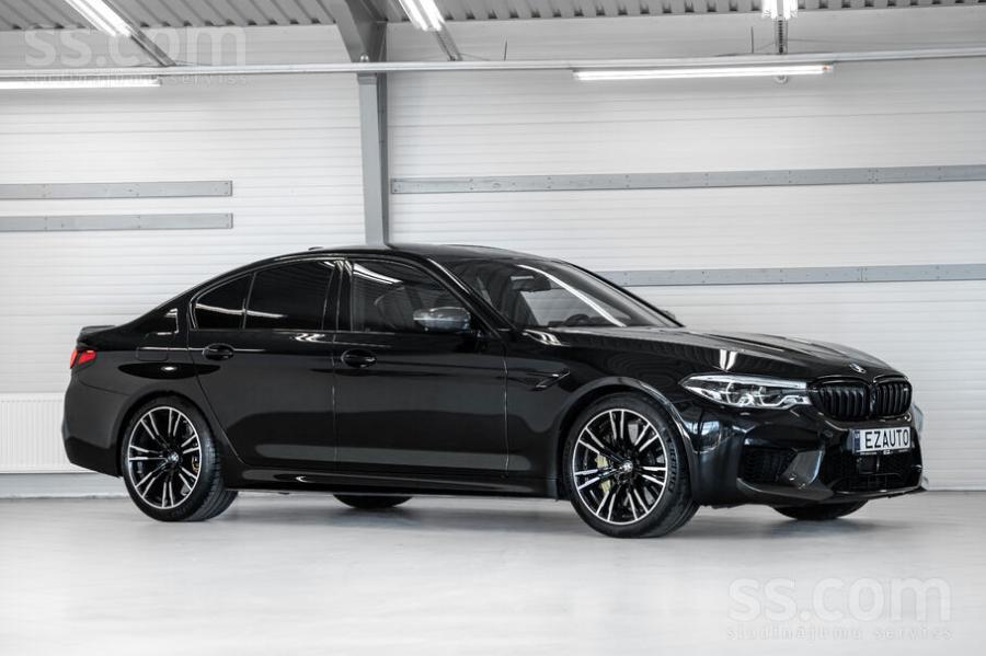 Melns BMW M5 2018 Tukums, ar dzinēja tilpumu 4.40 L un nobraukumu 0 tūkst. km par 59990 €, foto 6 vietnē AUTOMOTO.COM.LV