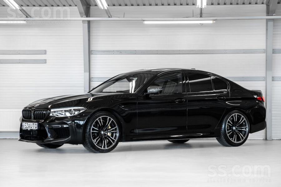 Melns BMW M5 2018 Tukums, ar dzinēja tilpumu 4.40 L un nobraukumu 0 tūkst. km par 59990 €, foto 7 vietnē AUTOMOTO.COM.LV