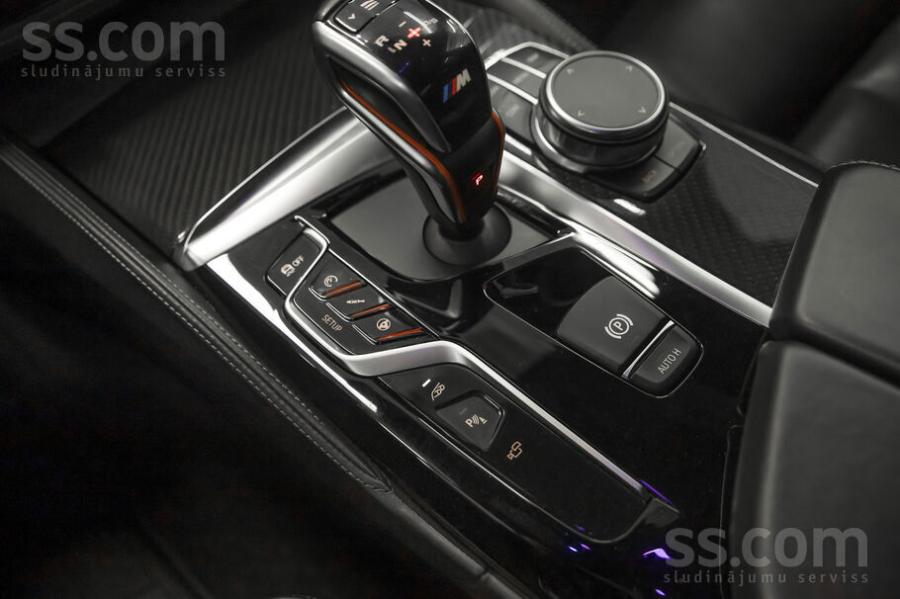 Melns BMW M5 2018 Tukums, ar dzinēja tilpumu 4.40 L un nobraukumu 0 tūkst. km par 59990 €, foto 20 vietnē AUTOMOTO.COM.LV