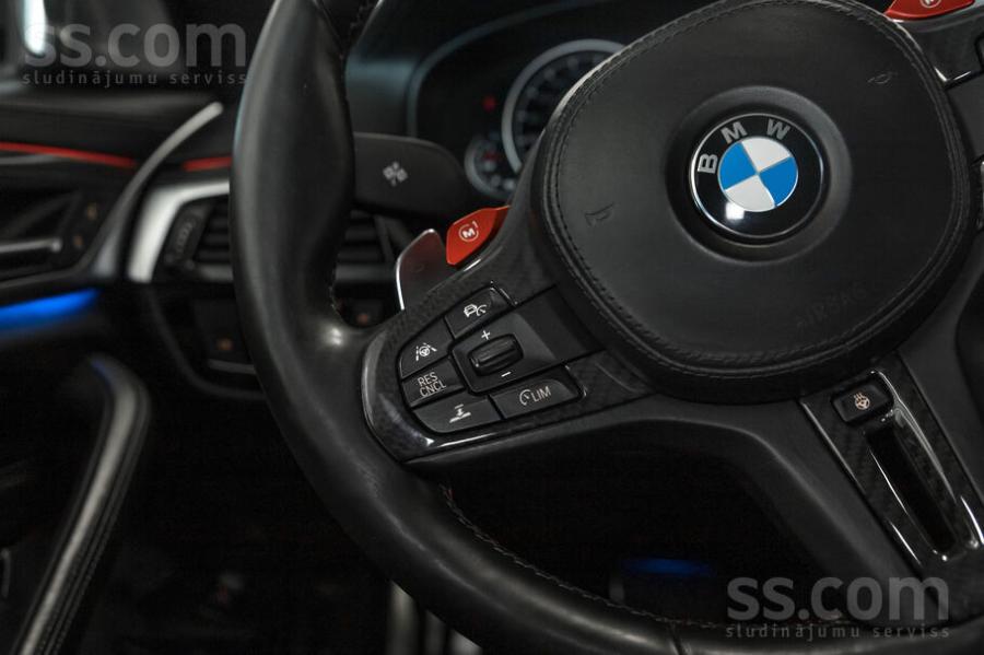 Melns BMW M5 2018 Tukums, ar dzinēja tilpumu 4.40 L un nobraukumu 0 tūkst. km par 59990 €, foto 24 vietnē AUTOMOTO.COM.LV