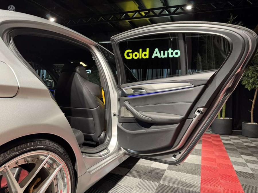 Melns BMW M5 2018 Viļņa, ar dzinēja tilpumu 4.40 L un nobraukumu 69 tūkst. km par 57000 €, foto 12 vietnē AUTOMOTO.COM.LV