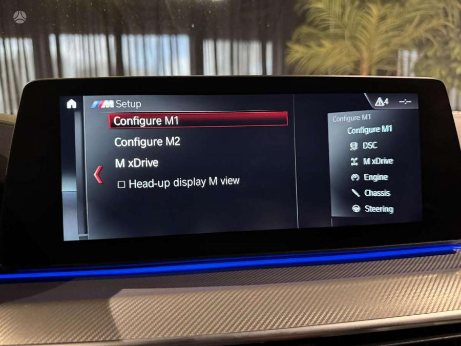 Melns BMW M5 2018 Viļņa, ar dzinēja tilpumu 4.40 L un nobraukumu 69 tūkst. km par 57000 €, foto 28 vietnē AUTOMOTO.COM.LV
