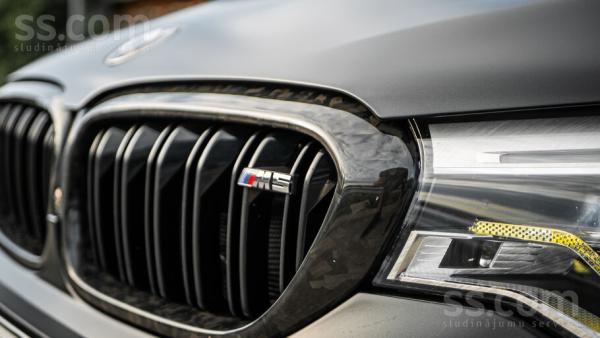 Black BMW M5 2019 in Daugavpils, with an engine capacity of 4.40 L and mileage of 100 thousand km for 62900 €, photo 6 on AUTOMOTO.COM.LV