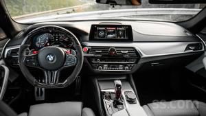 Black BMW M5 2019 in Daugavpils, with an engine capacity of 4.40 L and mileage of 100 thousand km for 62900 €, photo 21 on AUTOMOTO.COM.LV