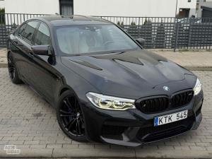 Melns BMW M5 2019 Viļņa, ar dzinēja tilpumu 4.40 L un nobraukumu 62 tūkst. km par 53000 €, foto 1 vietnē AUTOMOTO.COM.LV