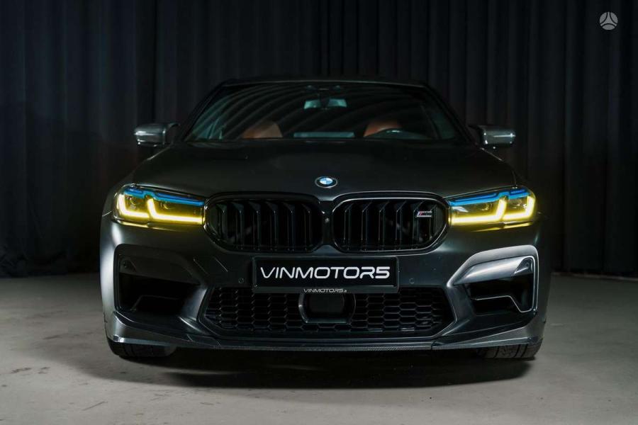 Melns BMW M5 2020 Viļņa, ar dzinēja tilpumu 4.40 L un nobraukumu 51 tūkst. km par 59998 €, foto 3 vietnē AUTOMOTO.COM.LV