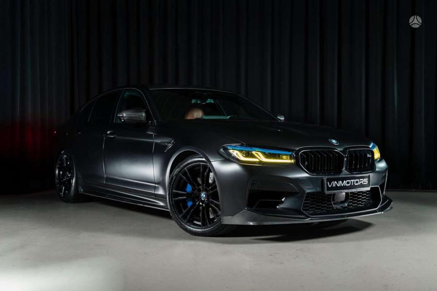Melns BMW M5 2020 Viļņa, ar dzinēja tilpumu 4.40 L un nobraukumu 51 tūkst. km par 59998 €, foto 4 vietnē AUTOMOTO.COM.LV