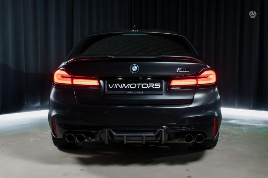 Melns BMW M5 2020 Viļņa, ar dzinēja tilpumu 4.40 L un nobraukumu 51 tūkst. km par 59998 €, foto 6 vietnē AUTOMOTO.COM.LV