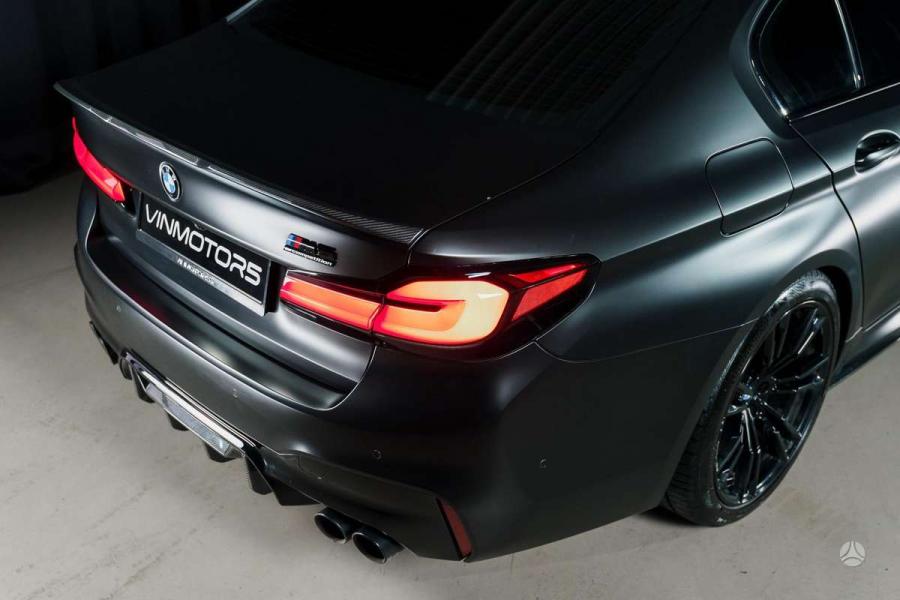 Melns BMW M5 2020 Viļņa, ar dzinēja tilpumu 4.40 L un nobraukumu 51 tūkst. km par 59998 €, foto 10 vietnē AUTOMOTO.COM.LV