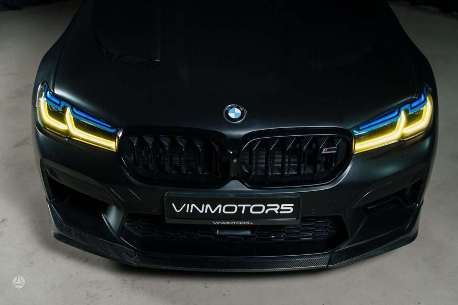 Melns BMW M5 2020 Viļņa, ar dzinēja tilpumu 4.40 L un nobraukumu 51 tūkst. km par 59998 €, foto 14 vietnē AUTOMOTO.COM.LV