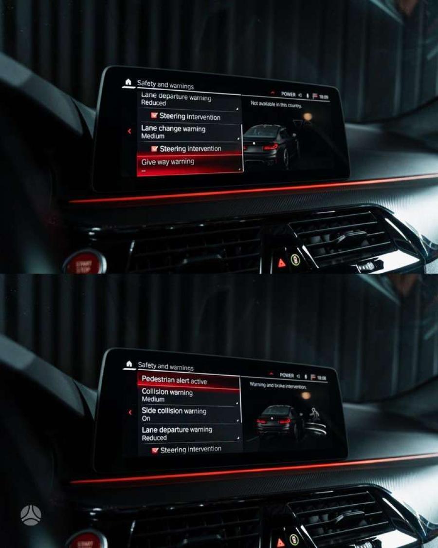 Melns BMW M5 2020 Viļņa, ar dzinēja tilpumu 4.40 L un nobraukumu 51 tūkst. km par 59998 €, foto 30 vietnē AUTOMOTO.COM.LV