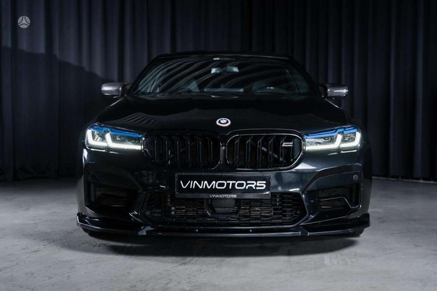 Melns BMW M5 2021 Viļņa, ar dzinēja tilpumu 4.40 L un nobraukumu 36 tūkst. km par 64999 €, foto 3 vietnē AUTOMOTO.COM.LV