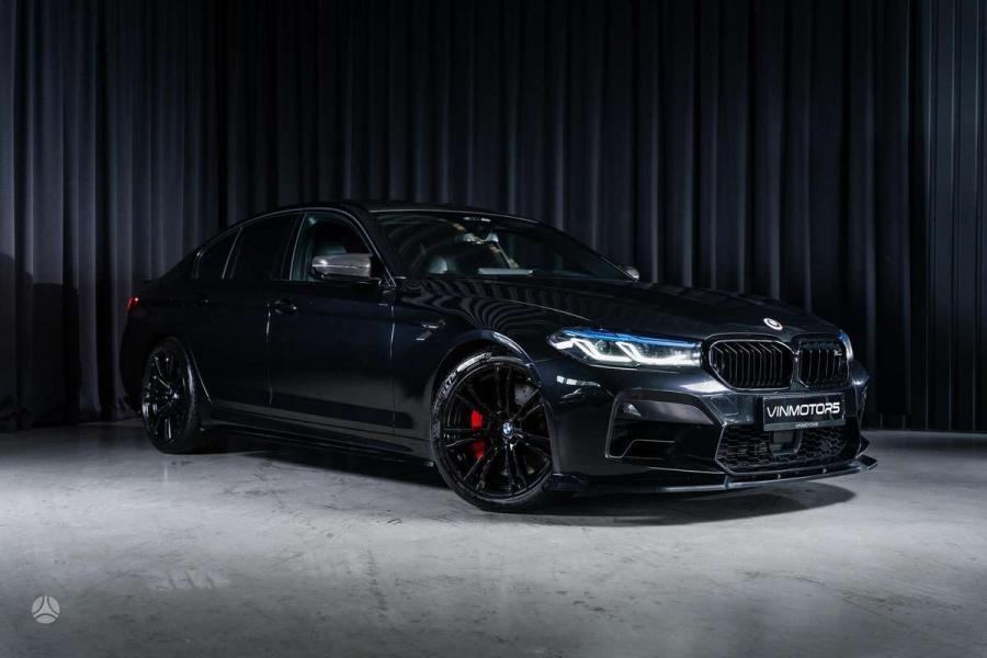 Melns BMW M5 2021 Viļņa, ar dzinēja tilpumu 4.40 L un nobraukumu 36 tūkst. km par 64999 €, foto 4 vietnē AUTOMOTO.COM.LV