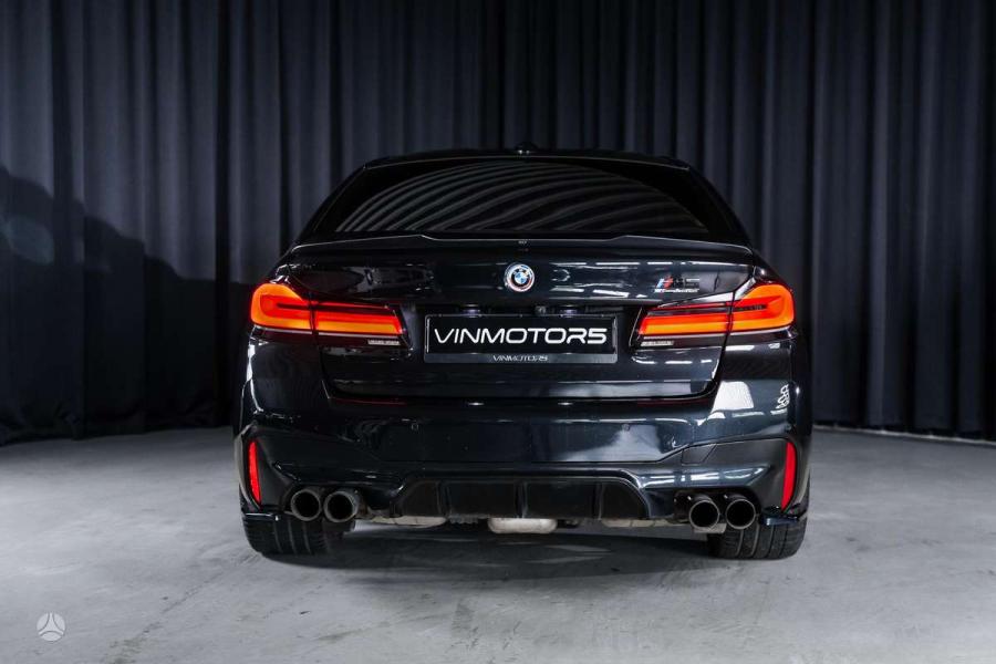 Melns BMW M5 2021 Viļņa, ar dzinēja tilpumu 4.40 L un nobraukumu 36 tūkst. km par 64999 €, foto 6 vietnē AUTOMOTO.COM.LV