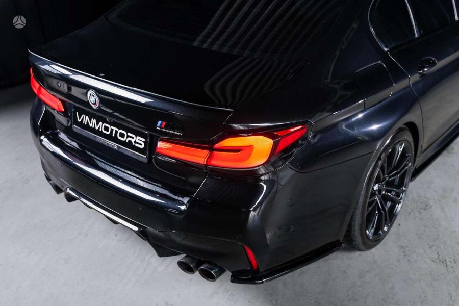 Melns BMW M5 2021 Viļņa, ar dzinēja tilpumu 4.40 L un nobraukumu 36 tūkst. km par 64999 €, foto 10 vietnē AUTOMOTO.COM.LV