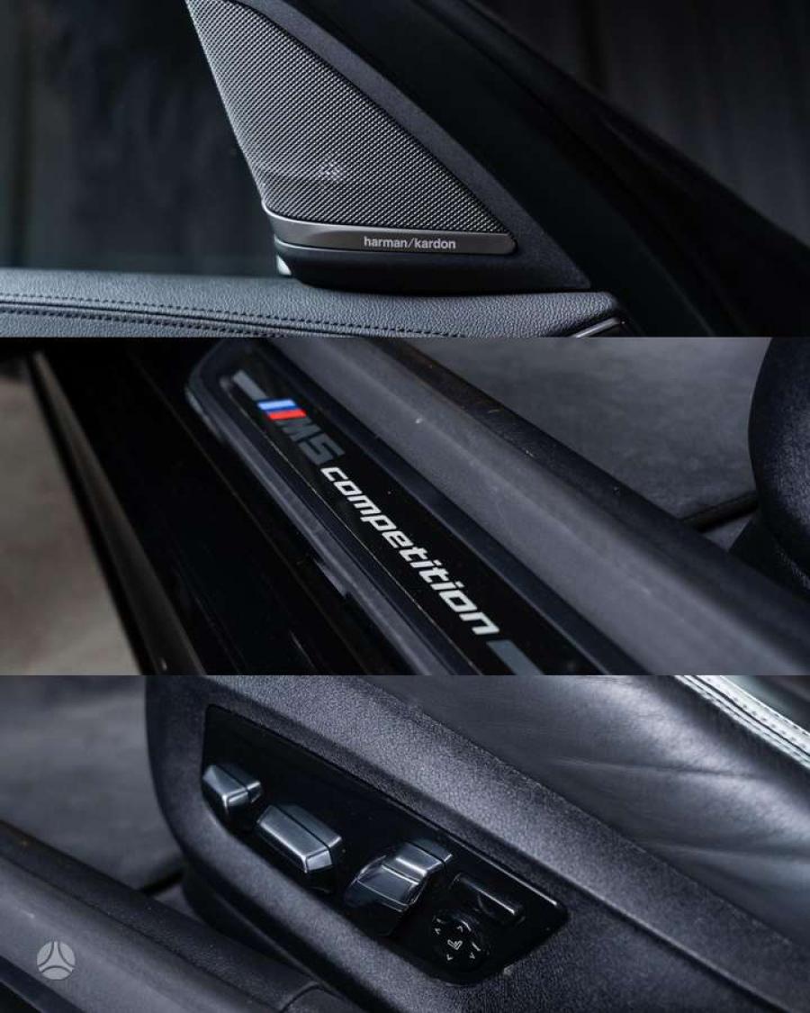 Melns BMW M5 2021 Viļņa, ar dzinēja tilpumu 4.40 L un nobraukumu 36 tūkst. km par 64999 €, foto 19 vietnē AUTOMOTO.COM.LV