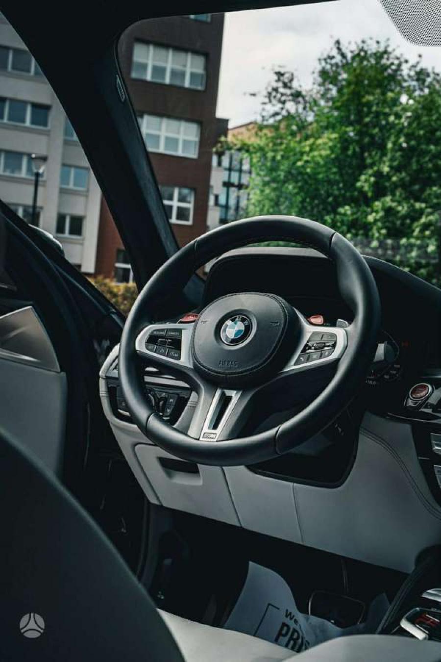 Melns BMW M5 2022 Kauņa, ar dzinēja tilpumu 4.40 L un nobraukumu 62 tūkst. km par 58600 €, foto 17 vietnē AUTOMOTO.COM.LV