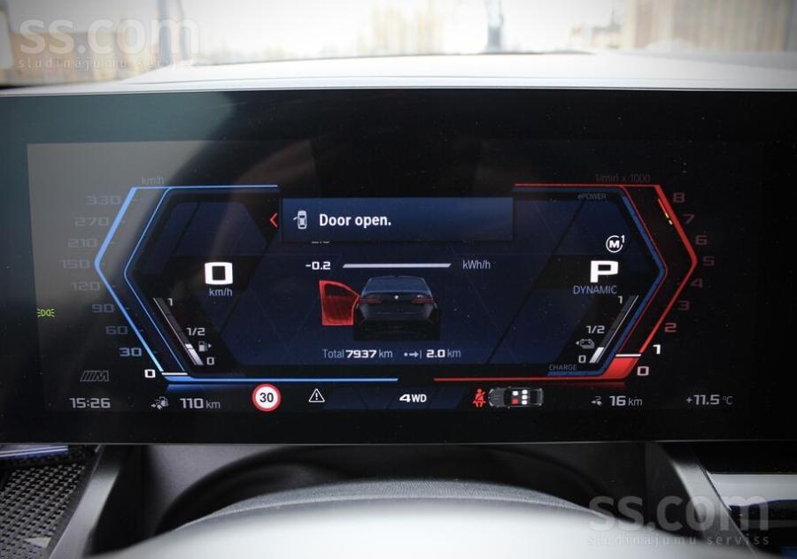 Melns BMW M5 2025 Jelgava, ar dzinēja tilpumu 4.40 L un nobraukumu 8 tūkst. km par 118000 €, foto 26 vietnē AUTOMOTO.COM.LV