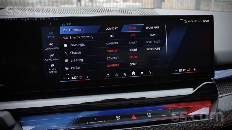 Melns BMW M5 2025 Jelgava, ar dzinēja tilpumu 4.40 L un nobraukumu 8 tūkst. km par 118000 €, foto 29 vietnē AUTOMOTO.COM.LV