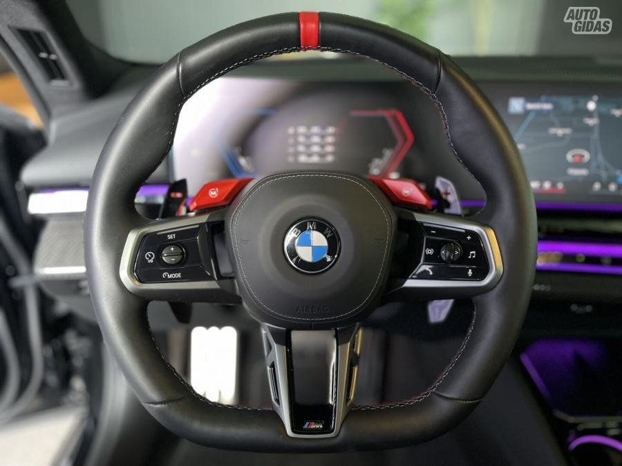 Black BMW M5 2025 in Klaipeda, with an engine capacity of 4.40 L and mileage of 9 thousand km for 117991 €, photo 16 on AUTOMOTO.COM.LV