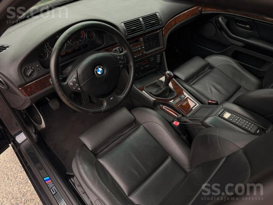 Zils BMW M5 1999 Preiļi, ar dzinēja tilpumu 4.90 L un nobraukumu 310 tūkst. km par 26650 €, foto 9 vietnē AUTOMOTO.COM.LV