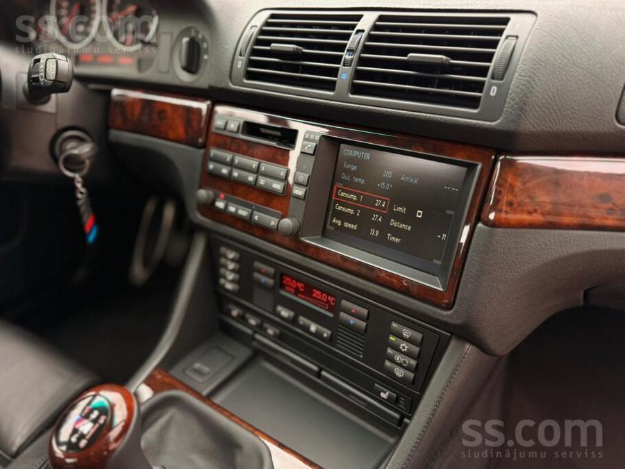 Zils BMW M5 1999 Preiļi, ar dzinēja tilpumu 4.90 L un nobraukumu 310 tūkst. km par 26650 €, foto 10 vietnē AUTOMOTO.COM.LV