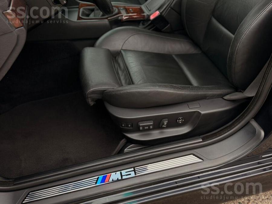 Zils BMW M5 1999 Preiļi, ar dzinēja tilpumu 4.90 L un nobraukumu 310 tūkst. km par 26650 €, foto 13 vietnē AUTOMOTO.COM.LV