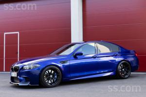 Blue BMW M5 2013 in Liepaja, with an engine capacity of 4.40 L and mileage of 133 thousand km for 45000 €, photo 4 on AUTOMOTO.COM.LV