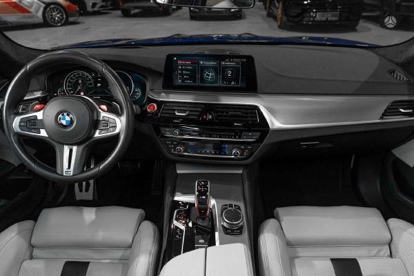 Blue BMW M5 2019 in Riga, with an engine capacity of 4.40 L and mileage of 71 thousand km for 66500 €, photo 11 on AUTOMOTO.COM.LV