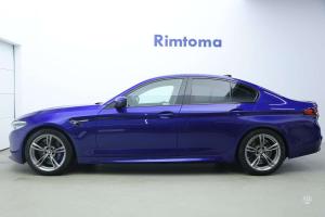 Blue BMW M5 2019 in Vilnius, with an engine capacity of 4.40 L and mileage of 62 thousand km for 61990 €, photo 5 on AUTOMOTO.COM.LV