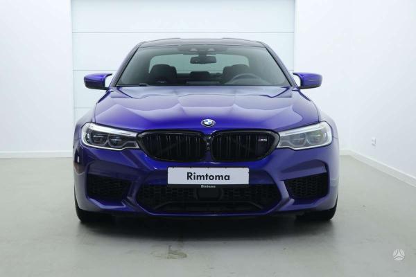 Zils BMW M5 2019 Viļņa, ar dzinēja tilpumu 4.40 L un nobraukumu 62 tūkst. km par 60990 €, foto 6 vietnē AUTOMOTO.COM.LV
