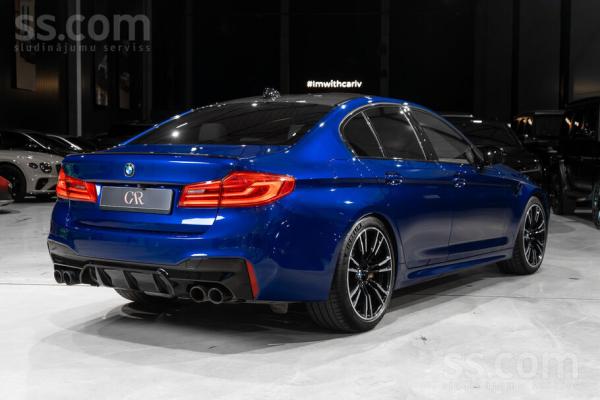 Zils BMW M5 2019 Rīga, ar dzinēja tilpumu 4.40 L un nobraukumu 71 tūkst. km par 64600 €, foto 4 vietnē AUTOMOTO.COM.LV