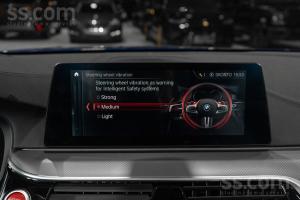 Blue BMW M5 2019 in Riga, with an engine capacity of 4.40 L and mileage of 71 thousand km for 64600 €, photo 29 on AUTOMOTO.COM.LV
