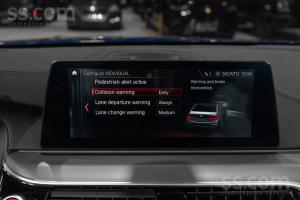 Blue BMW M5 2019 in Riga, with an engine capacity of 4.40 L and mileage of 71 thousand km for 64600 €, photo 33 on AUTOMOTO.COM.LV