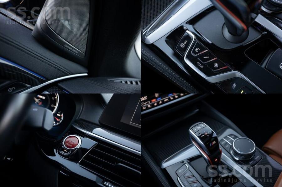 Zils BMW M5 2019 Jelgava, ar dzinēja tilpumu 4.40 L un nobraukumu 109 tūkst. km par 57000 €, foto 16 vietnē AUTOMOTO.COM.LV