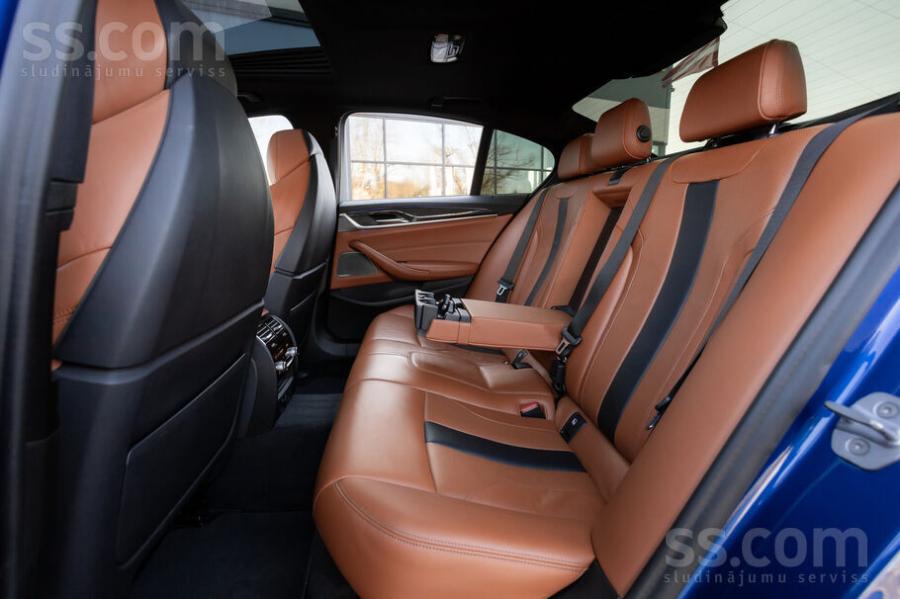 Zils BMW M5 2019 Jelgava, ar dzinēja tilpumu 4.40 L un nobraukumu 109 tūkst. km par 57000 €, foto 33 vietnē AUTOMOTO.COM.LV