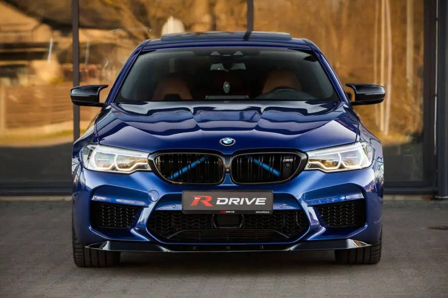 Синий БМВ М5 2019 в Елгава, объемом двигателя 4.40 л и пробегом 109 тыс. км за 57000 €, фото 4 на AUTOMOTO.COM.LV