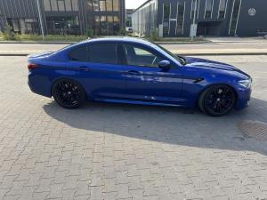 Zils BMW M5 2019 Viļņa, ar dzinēja tilpumu 4.40 L un nobraukumu 59 tūkst. km par 49000 €, foto 4 vietnē AUTOMOTO.COM.LV