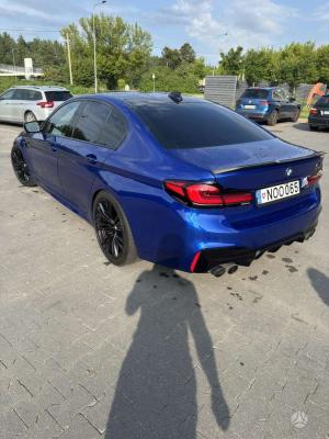 Zils BMW M5 2019 Viļņa, ar dzinēja tilpumu 4.40 L un nobraukumu 59 tūkst. km par 49000 €, foto 5 vietnē AUTOMOTO.COM.LV