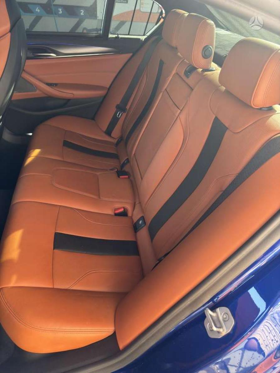 Zils BMW M5 2019 Viļņa, ar dzinēja tilpumu 4.40 L un nobraukumu 59 tūkst. km par 49000 €, foto 9 vietnē AUTOMOTO.COM.LV