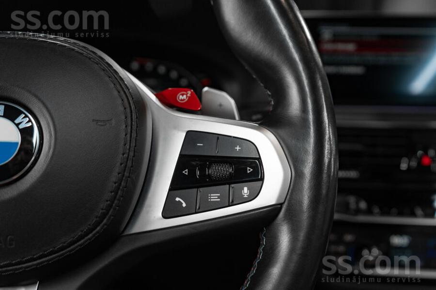 Zils BMW M5 2020 Rīga, ar dzinēja tilpumu 4.40 L un nobraukumu 54 tūkst. km par 64000 €, foto 26 vietnē AUTOMOTO.COM.LV